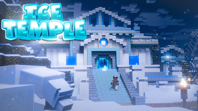 Ice Temple by Eco Studios | CHUNK - Minecraft Bedrock Marketplace Explorer