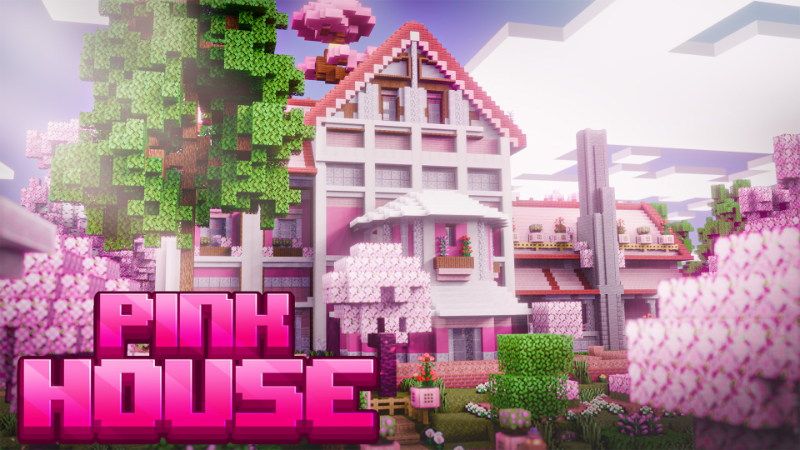 Pink House by Eco Studios | CHUNK - Minecraft Bedrock Marketplace Explorer