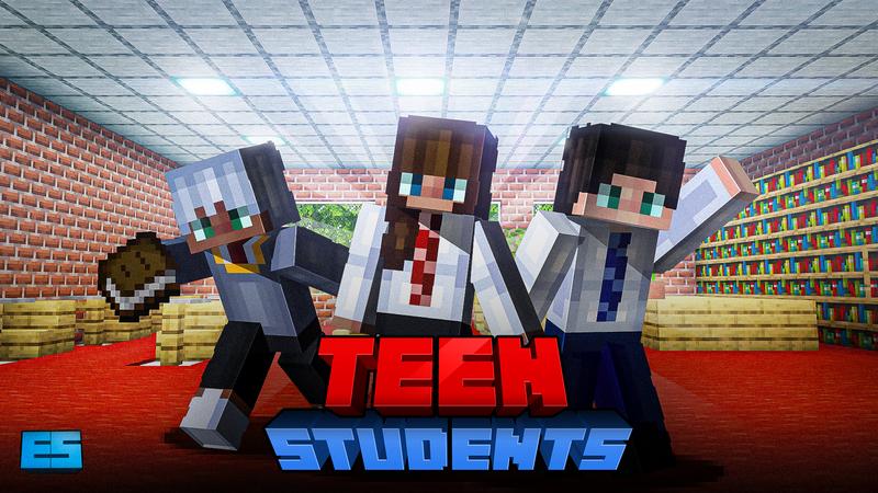 Teen Students by Eco Studios | CHUNK - Minecraft Bedrock Marketplace Explorer