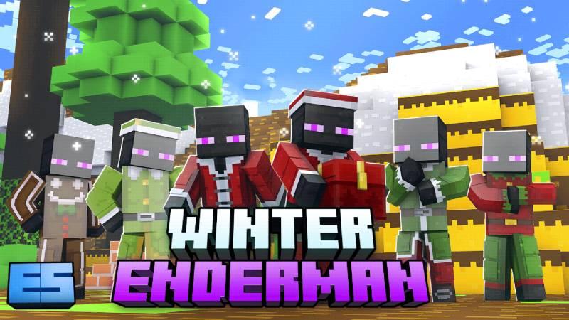 Winter Enderman by Eco Studios | CHUNK - Minecraft Bedrock Marketplace Explorer
