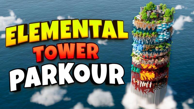 Elemental Tower Parkour by Eescal Studios | CHUNK - Minecraft Bedrock Marketplace Explorer