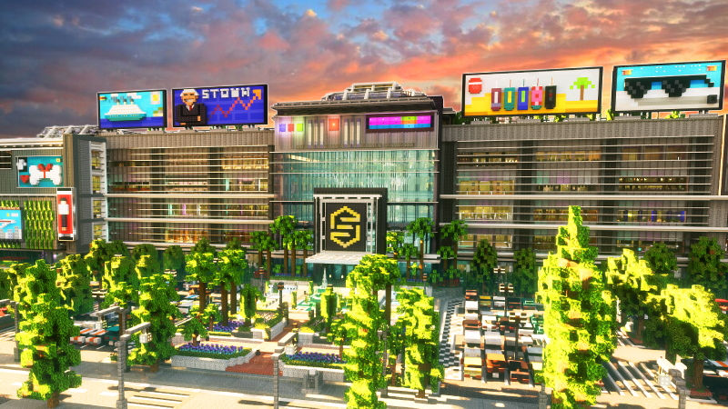 Mall Luxury by Eescal Studios | CHUNK - Minecraft Bedrock Marketplace ...