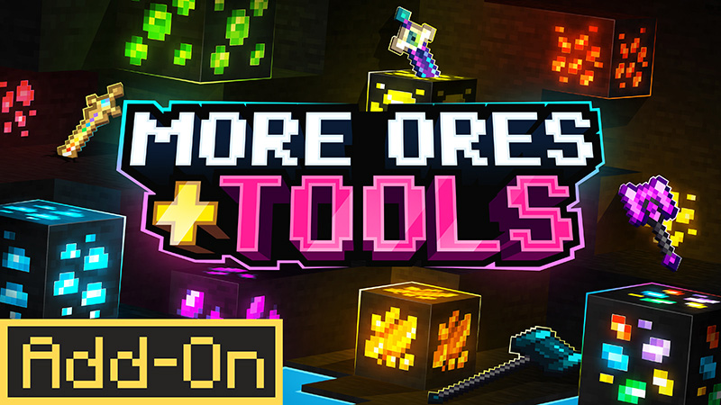 More Ores + Tools Add-On por Endorah | CHUNK - Minecraft Explorador do mercado de rocha ornamental