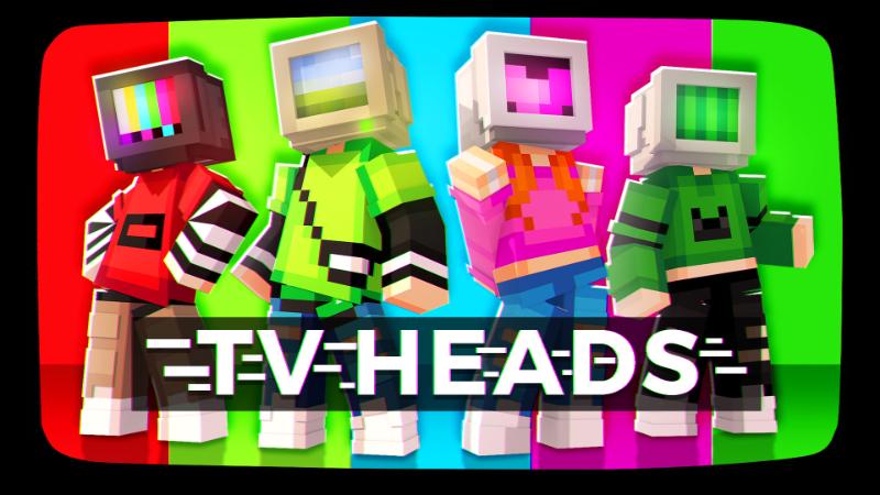 TV Heads by Endorah | CHUNK - Minecraft Bedrock Marketplace Explorer