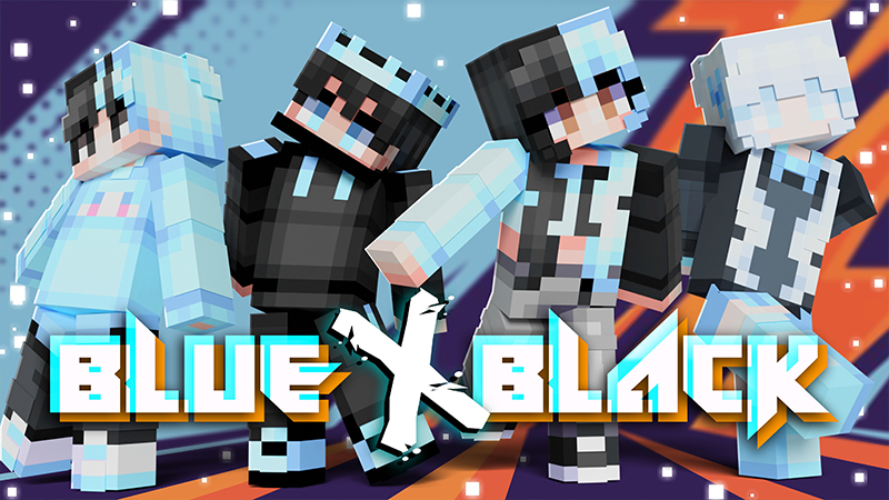 Blue X Black by Entity Builds | CHUNK - Minecraft Bedrock Marketplace ...