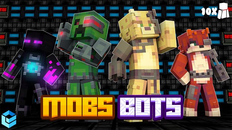 Mob Bots by Entity Builds | CHUNK - Minecraft Bedrock Marketplace Explorer