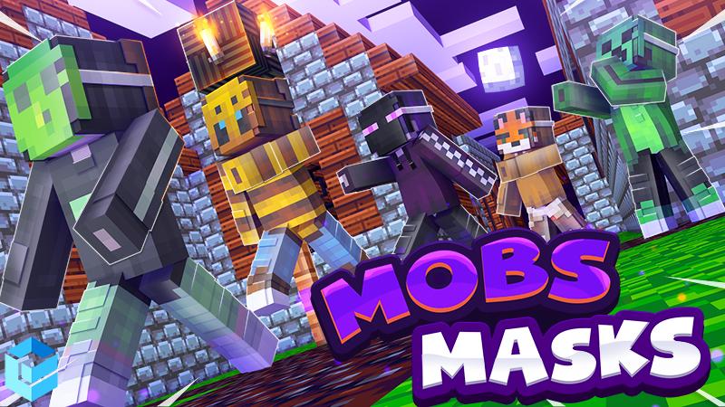 Mob Masks by Entity Builds | CHUNK - Minecraft Bedrock Marketplace Explorer