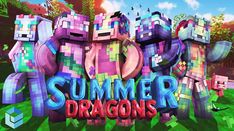 Summer Dragons by Entity Builds | Chunk - Minecraft Bedrock Marketplace ... Summer Dragons by Entity Builds | Chunk - Minecraft Bedrock Marketplace ...