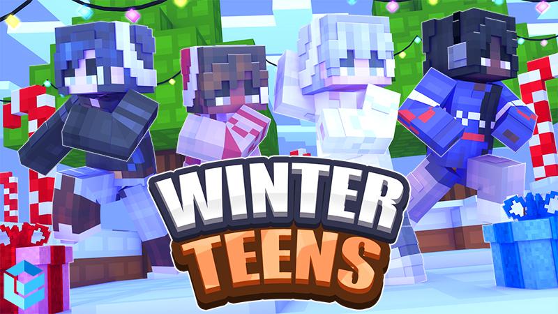 Winter Teens by Entity Builds | CHUNK - Minecraft Bedrock Marketplace Explorer