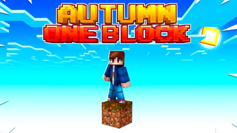 Autumn One Block by Fall Studios | CHUNK - Minecraft Bedrock ...