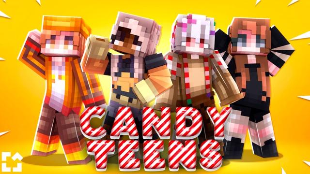Candy Teens by Fall Studios | CHUNK - Minecraft Bedrock Marketplace ...