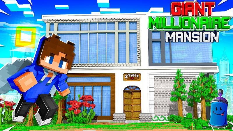 Giant Millionaire Mansion by Fall Studios | CHUNK - Minecraft Bedrock ...