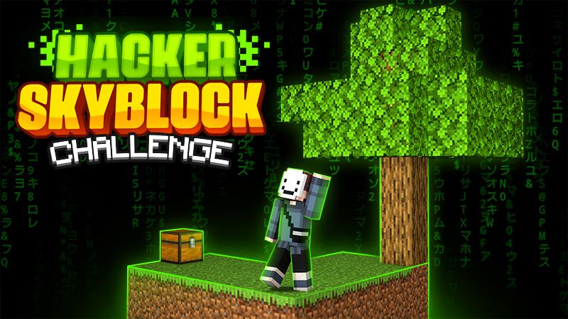 Hacker Skyblock Challenge by Fall Studios | CHUNK - Minecraft Bedrock Marketplace Explorer