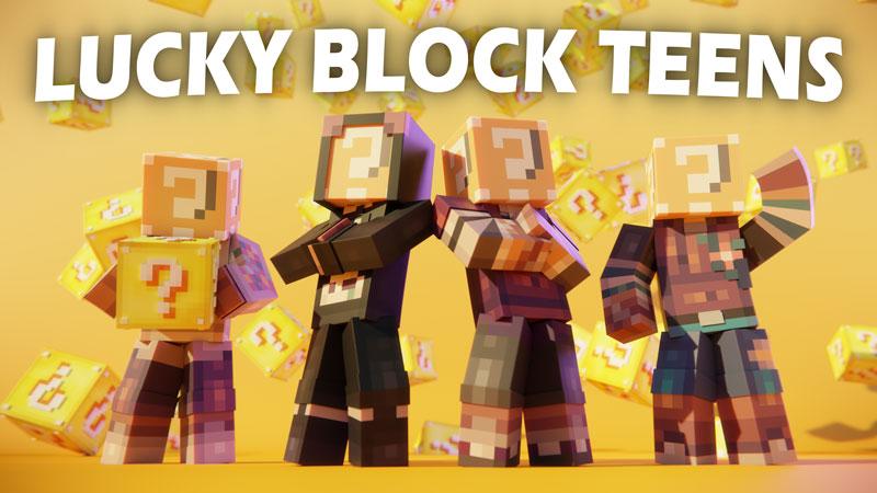 Lucky Block Teens by Fall Studios | CHUNK - Minecraft Bedrock ...
