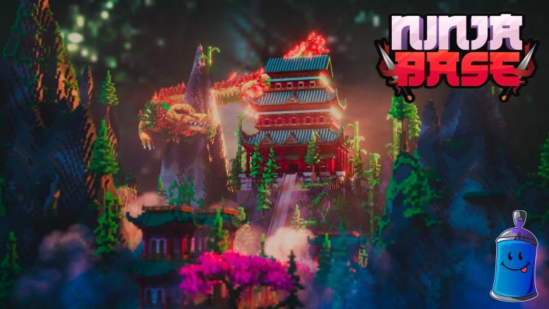 Ninja Base by Fall Studios | CHUNK - Minecraft Bedrock Marketplace Explorer