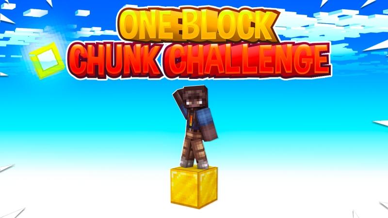 One Block Chunk Challenge by Fall Studios | CHUNK - Minecraft Bedrock Marketplace Explorer