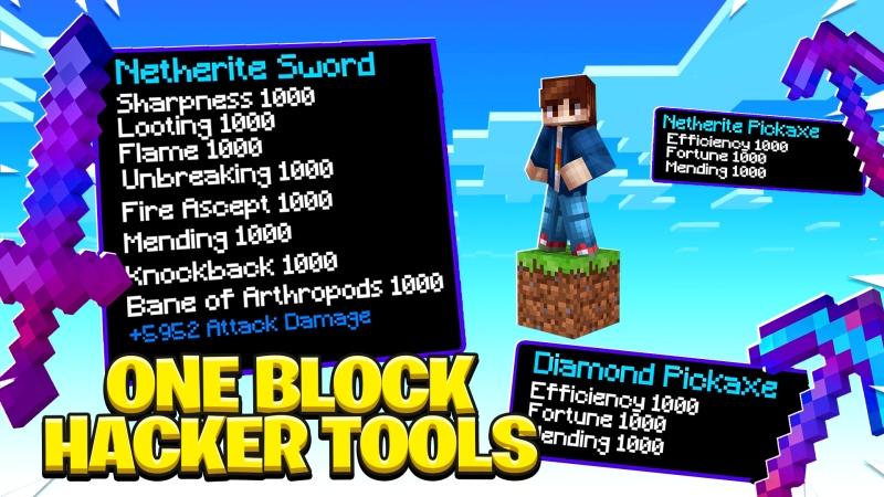 One Block Hacker Tools by Fall Studios | Chunk - Minecraft Bedrock ...