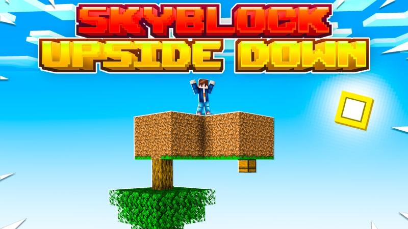 Skyblock Upside Down! by Fall Studios | CHUNK - Minecraft Bedrock Marketplace Explorer