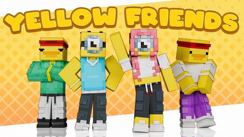 Yellow Friends by Fall Studios | CHUNK - Minecraft Bedrock Marketplace ...