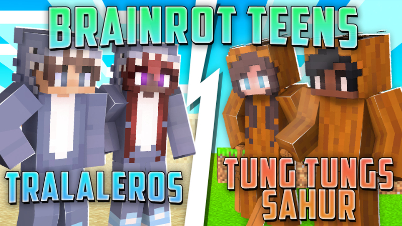 Brainrot teens by FineArts | CHUNK - Minecraft Bedrock Marketplace Explorer