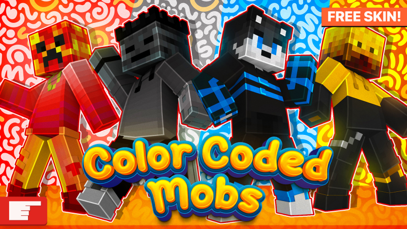 Color Coded Mobs by FingerMaps | CHUNK - Minecraft Bedrock Marketplace ...