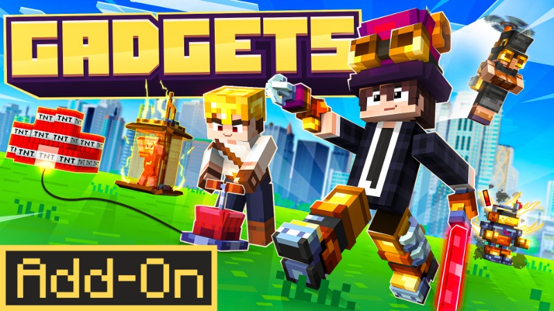 Gadgets Add-On by FingerMaps | CHUNK - Minecraft Bedrock Marketplace ...