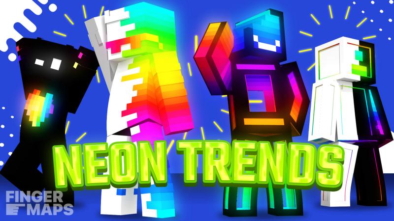 Neon Trend by FingerMaps | CHUNK - Minecraft Bedrock Marketplace Explorer