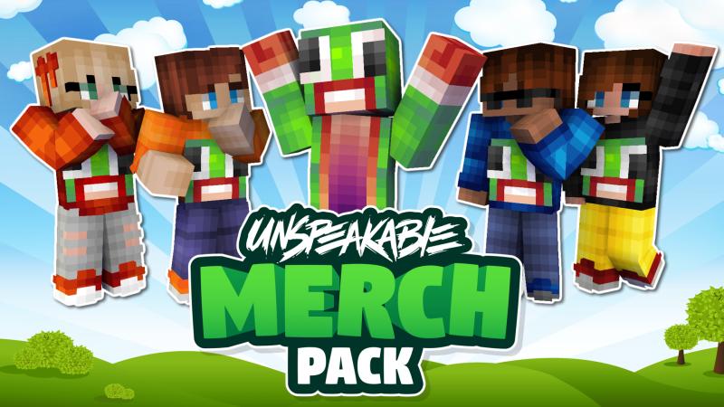 UnspeakableGaming Merch Pack by FireGames | CHUNK - Minecraft Bedrock ...
