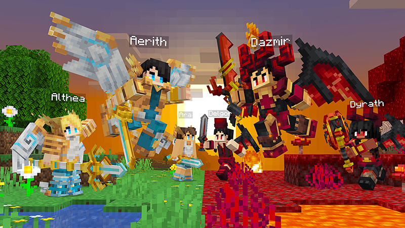 Angels & Demons Add-On by Float Studios | CHUNK - Minecraft Bedrock ...