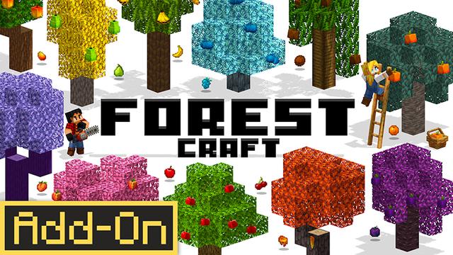 Forest Craft Add-On by Float Studios | CHUNK - Minecraft Bedrock ...