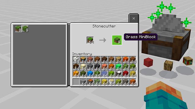 Mini Blocks Add-On V1.1 by Float Studios | CHUNK - Minecraft Bedrock ...