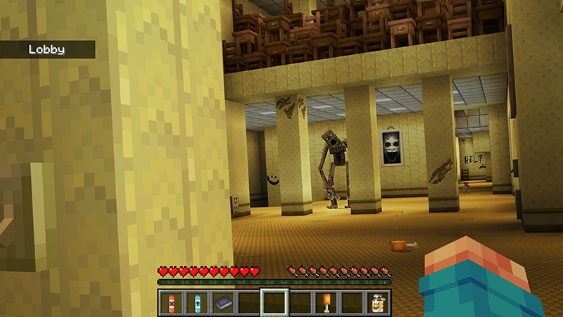 The Backrooms Darkness by Float Studios | CHUNK - Minecraft Bedrock Marketplace Explorer