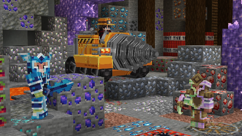 Ores++ by Floruit | CHUNK - Minecraft Bedrock Marketplace Explorer