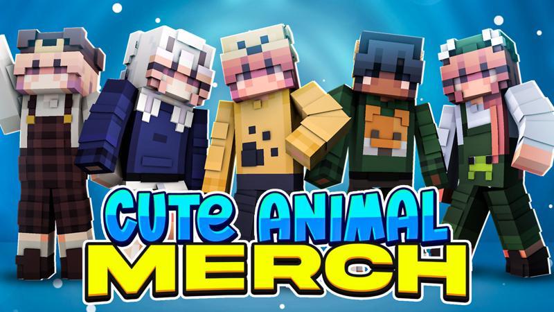 Cute Animal Merch by FTB | CHUNK - Minecraft Bedrock Marketplace Explorer