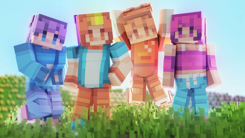 Rainbow Fashion by FTB | CHUNK - Minecraft Bedrock Marketplace Explorer