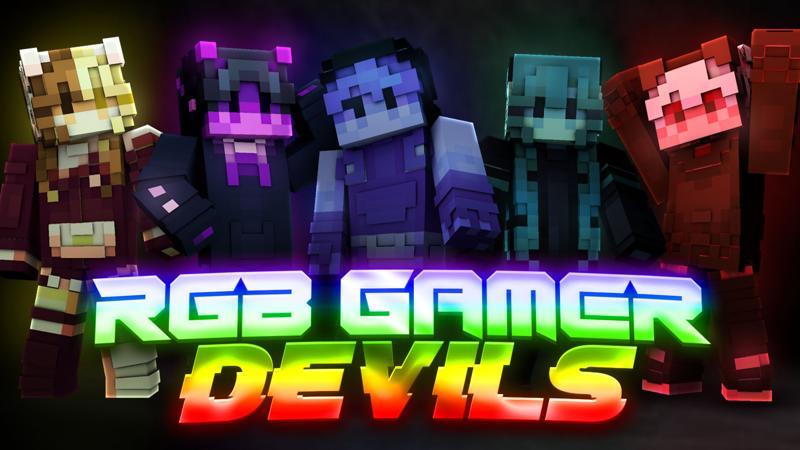 RGB Gamer Devils by FTB | CHUNK - Minecraft Bedrock Marketplace Explorer