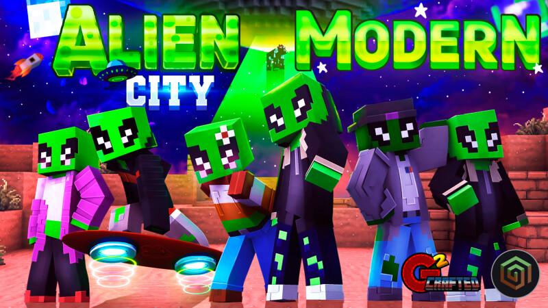 Alien Modern City by G2Crafted | CHUNK - Minecraft Bedrock Marketplace ...