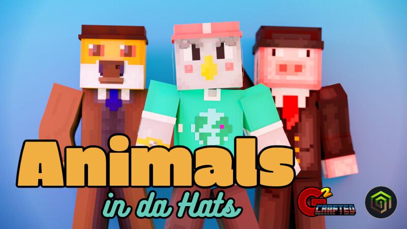 Animals in da Hats by G2Crafted | CHUNK - Minecraft Bedrock Marketplace ...