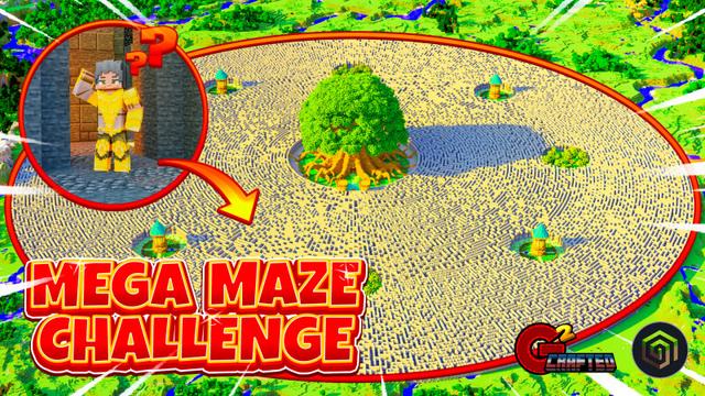 Mega Maze Challenge by G2Crafted | CHUNK - Minecraft Bedrock Marketplace Explorer