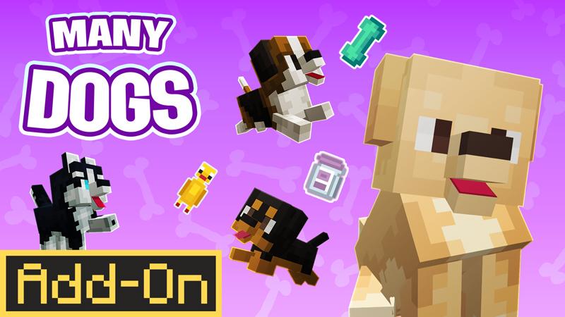 Many Dogs by Galaxite | CHUNK - Minecraft Bedrock Marketplace Explorer