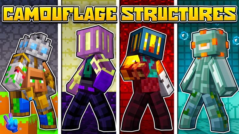 Camouflage Structures by Gamefam | CHUNK - Minecraft Bedrock ...