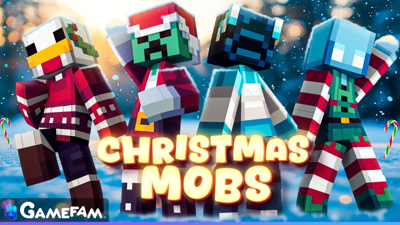 Christmas Mobs by Gamefam | CHUNK - Minecraft Bedrock Marketplace Explorer