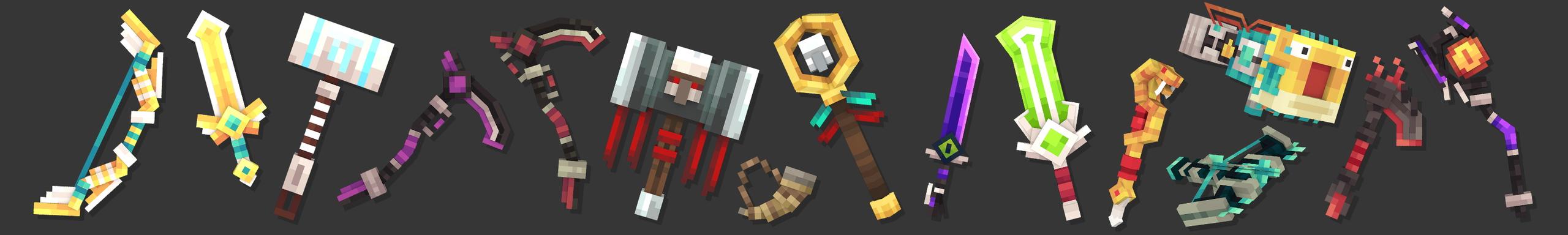 SpeedSilver Legendary Weapons by Gamefam | CHUNK - Minecraft Bedrock ...