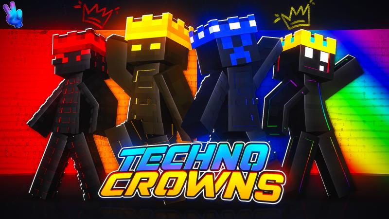 Techno Crowns by Gamefam | CHUNK - Minecraft Bedrock Marketplace Explorer