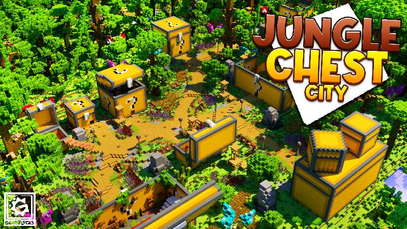 Jungle Chest City by Gearblocks | CHUNK - Minecraft Bedrock Marketplace ...