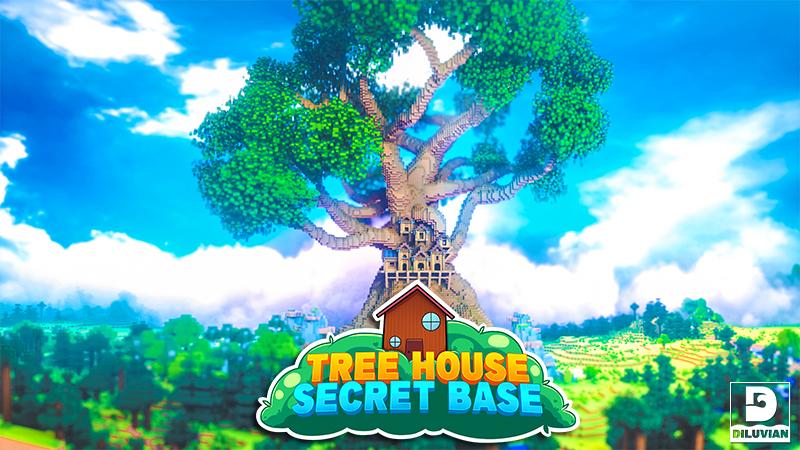 Tree House Secret Base by Gearblocks | CHUNK - Minecraft Bedrock ...