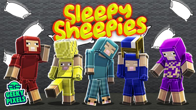 Sleepy Sheepies by Geeky Pixels | CHUNK - Minecraft Bedrock Marketplace ...