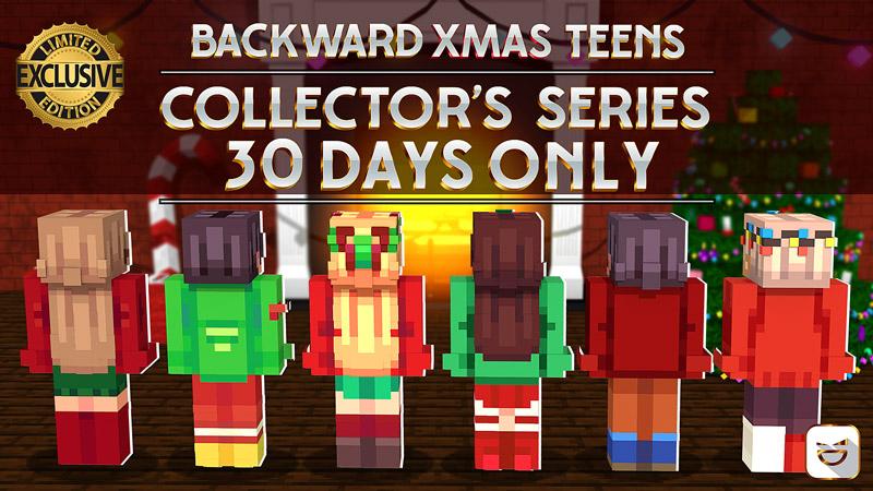 Backward Xmas Teens Limited by Giggle Block Studios | CHUNK - Minecraft Bedrock Marketplace Explorer