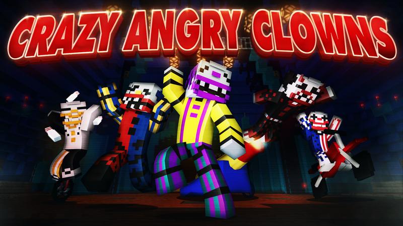 Crazy Angry Clowns by Giggle Block Studios | CHUNK - Minecraft Bedrock Marketplace Explorer