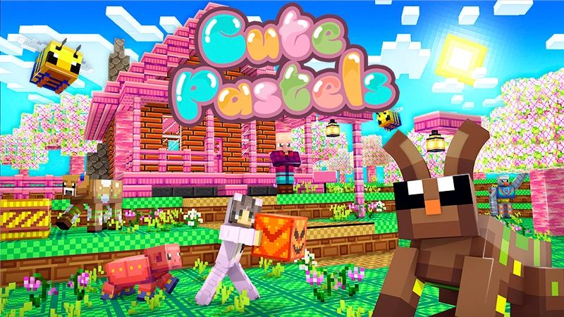 Cute Pastels by Giggle Block Studios | CHUNK - Minecraft Bedrock Marketplace Explorer